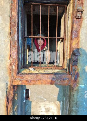 Jail at WWII bunker at Cape Spear Lighthouse National Historic Site in ...