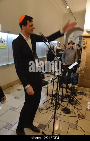 Berlin, Germany - December 30, 2024 - District mayor Martin Hikel ...