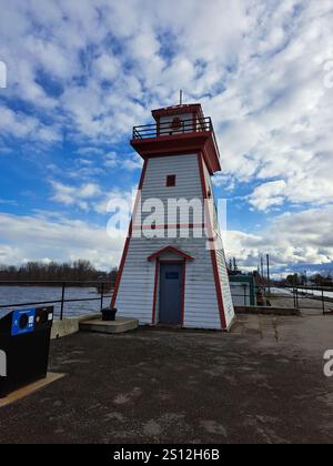 Grenville Lighthouse in Quebec, Canada Stock Photo - Alamy