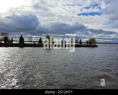 Ottawa River from Grenville, Quebec, Canada Stock Photo - Alamy