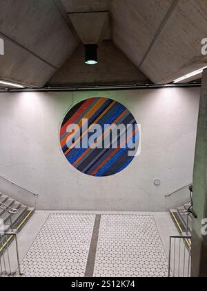 Circles 1966 at Peel Metro Station in Montreal, Quebec, Canada Stock ...