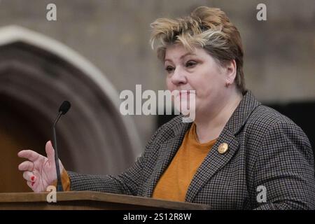 LONDON, UK - DECEMBER 01: Emily Ratajkowski poses at the photocall of ...