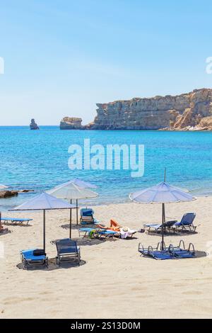 Triopetra beach, Triopetra, Southern Crete, Crete, Greek Islands ...