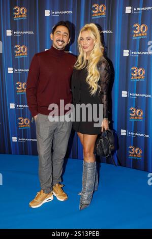 Eko Fresh mit Ehefrau Sarah Bora beim Event 30 Jahre Brainpool im ...