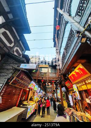 Hongya Cave (Hong Ya Dong) is a traditional ''stilted building ...
