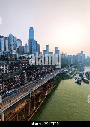 Hongya Cave (Hong Ya Dong) is a traditional ''stilted building ...