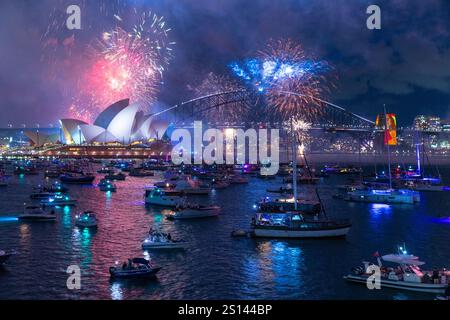 Sydney, Australia. 31 December 2025. Australia anticipates the arrival ...