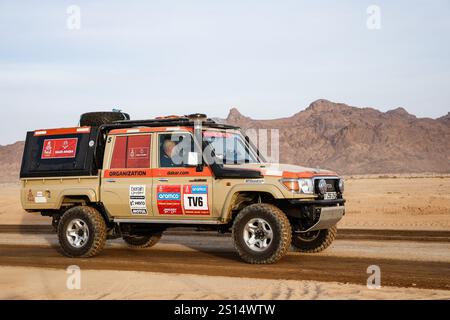 TV6 car during the Administrative and technical Scrutineering of the ...