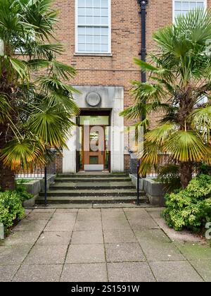 Swinton, Manchester, UK, 31-12-2024: Electric van charging at a public ...