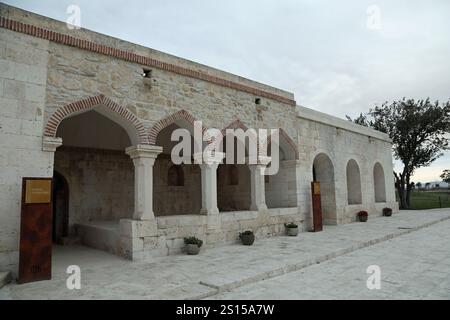 Part of the restored Imarat Complex in Karabakh Stock Photo - Alamy