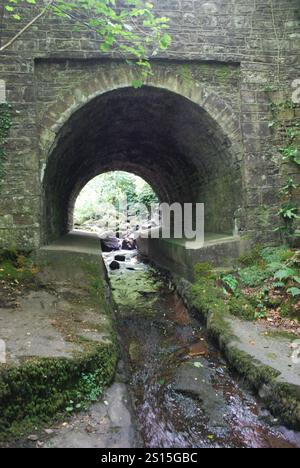 River Tunnel/Culvert in Clydach Gorge Stock Photo - Alamy