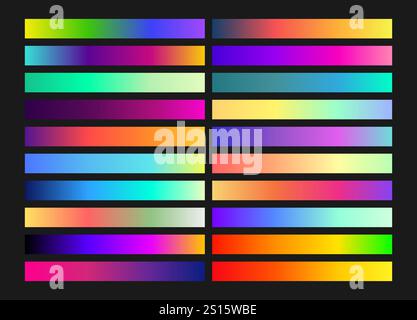 color palette. Trend color palette guide template. Fit for fashion ...