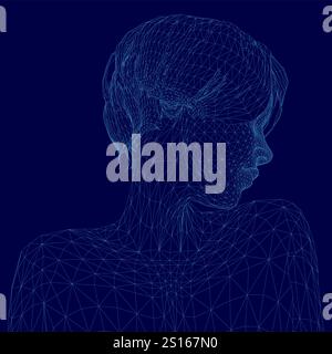 Woman's face with mask Stock Vector Image & Art - Alamy