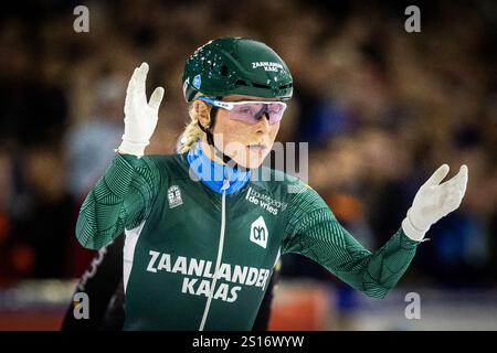 HEERENVEEN - Marijke Groenewoud wins the Dutch marathon skating ...