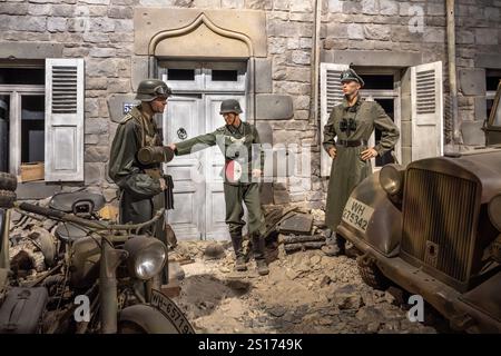 Operation Lüttich, Overlord Museum, Colleville, Normandy, France Stock ...