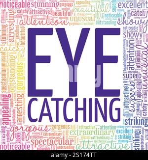 Eye Catching word cloud conceptual design isolated on white background ...