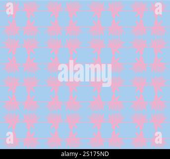 Seamless pattern with dahlia flowers, nature floral background, stock ...