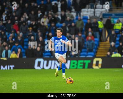 o1st January 2025; Cardiff City Stadium, Cardiff, Wales; EFL ...