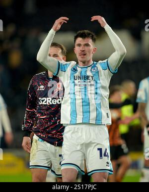 Middlesbrough's Alex Gilbert celebrates after the Sky Bet Championship ...