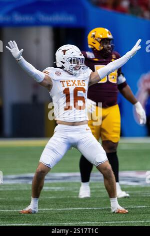 Texas defensive back Michael Taaffe (16) during the NCAA CFP semi final ...
