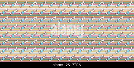 Valentine's Day background. MY balloon letters. Valentines day concept ...