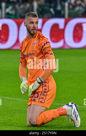 David De Gea of Fiorentina seen during the Serie A match between Lazio ...