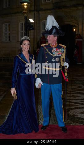 Prince Joachim, Princess Marie, Princess Mary and Crown Prince Frederik ...