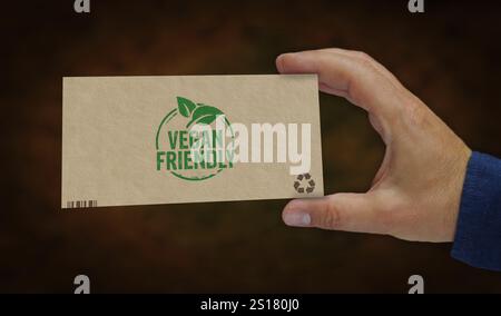 Vegan friendly healthy diet box production line. Organic vegetarian bio ...