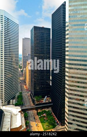 downtown highrise towers of Houston, Texas Stock Photo - Alamy