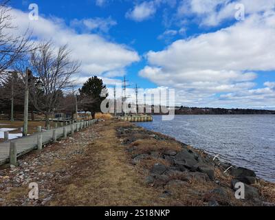 Ritchie Wharf Park in Miramichi, New Brunswick, Canada Stock Photo - Alamy