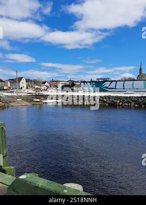 Chatham Centre mural on Atlantic Superstore building in Miramichi, New ...