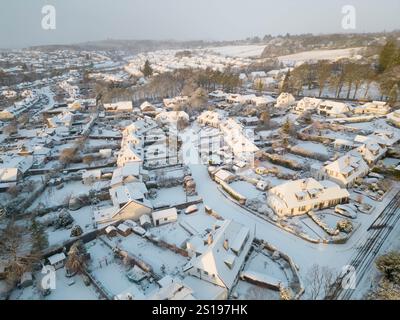 UK Weather. Aberdeen, overnight snowfall across Scotland. Credit Paul ...