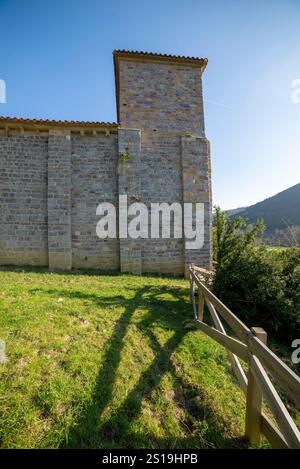 Santa María de Arce, Nagore, Navarre Stock Photo - Alamy