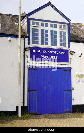 HM Coastguard Station, Watchet, Somerset, England, UK Stock Photo - Alamy