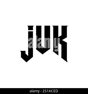 JUK letter logo design for technology company. JUK logo design black ...