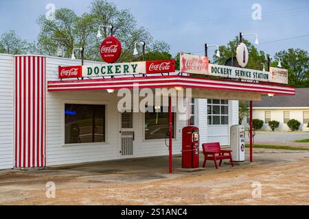 United States, Mississippi, Cleveland, Dockery Farms, former cotton ...