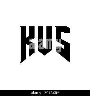 KUS letter logo design for technology company. KUS logo design black ...