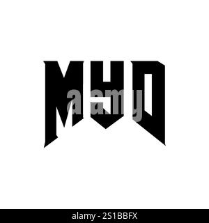 MYD letter logo design for technology company. MYD logo design black ...