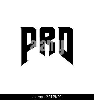 PRD letter logo design for technology company. PRD logo design black ...