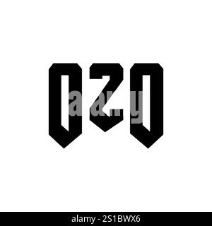 OZO letter logo design for technology company. OZO logo design black ...