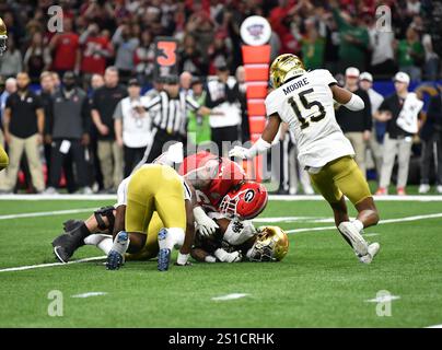 Georgia running back Trevor Etienne runs the 40-yard dash at the NFL ...