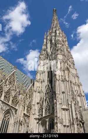 Soaring Spires and Intricate Details, Exterior facade of St. Stephen's ...