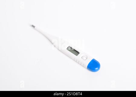 Electronic modern thermometer isolated Stock Photo - Alamy