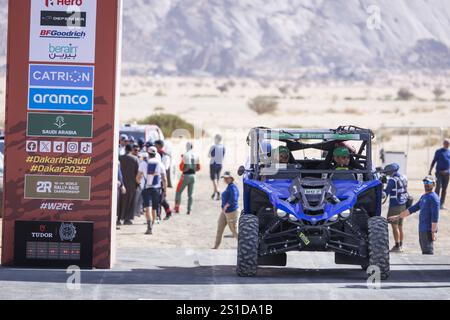 Saudi Next Gen podium during the Stage 1 of the Dakar 2026, on January ...