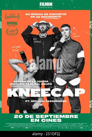 Kneecap (2024) directed by Rich Peppiatt and starring Móglaí Bap, Mo ...