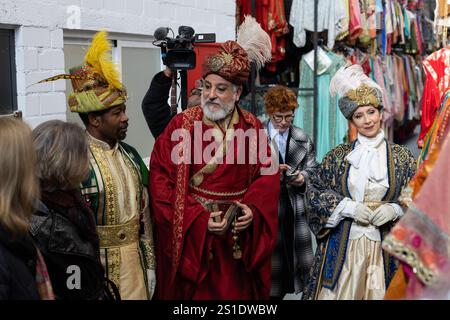 Madrid, Spain. 03rd Jan, 2025. The official presentation of the robes ...