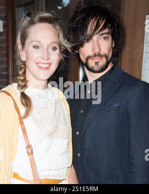Hattie Morahan and Blake Ritson at Park Theatre's First Birthday Gala ...