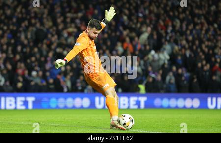 Rangers goalkeeper Liam Kelly during the William Hill Premiership match ...