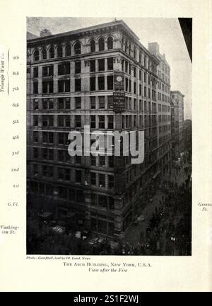 The Asch Building following the Triangle Shirtwaist Company fire, View ...