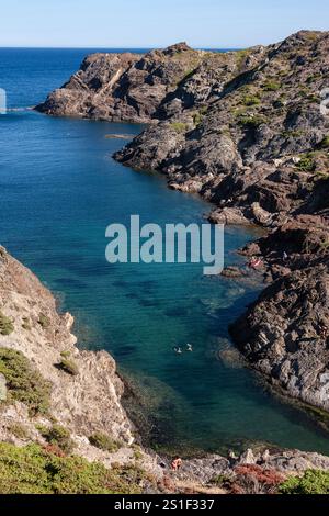 Fredosa beach. Creus cape. Cap de Creus Natural Park. Cadaques Stock ...